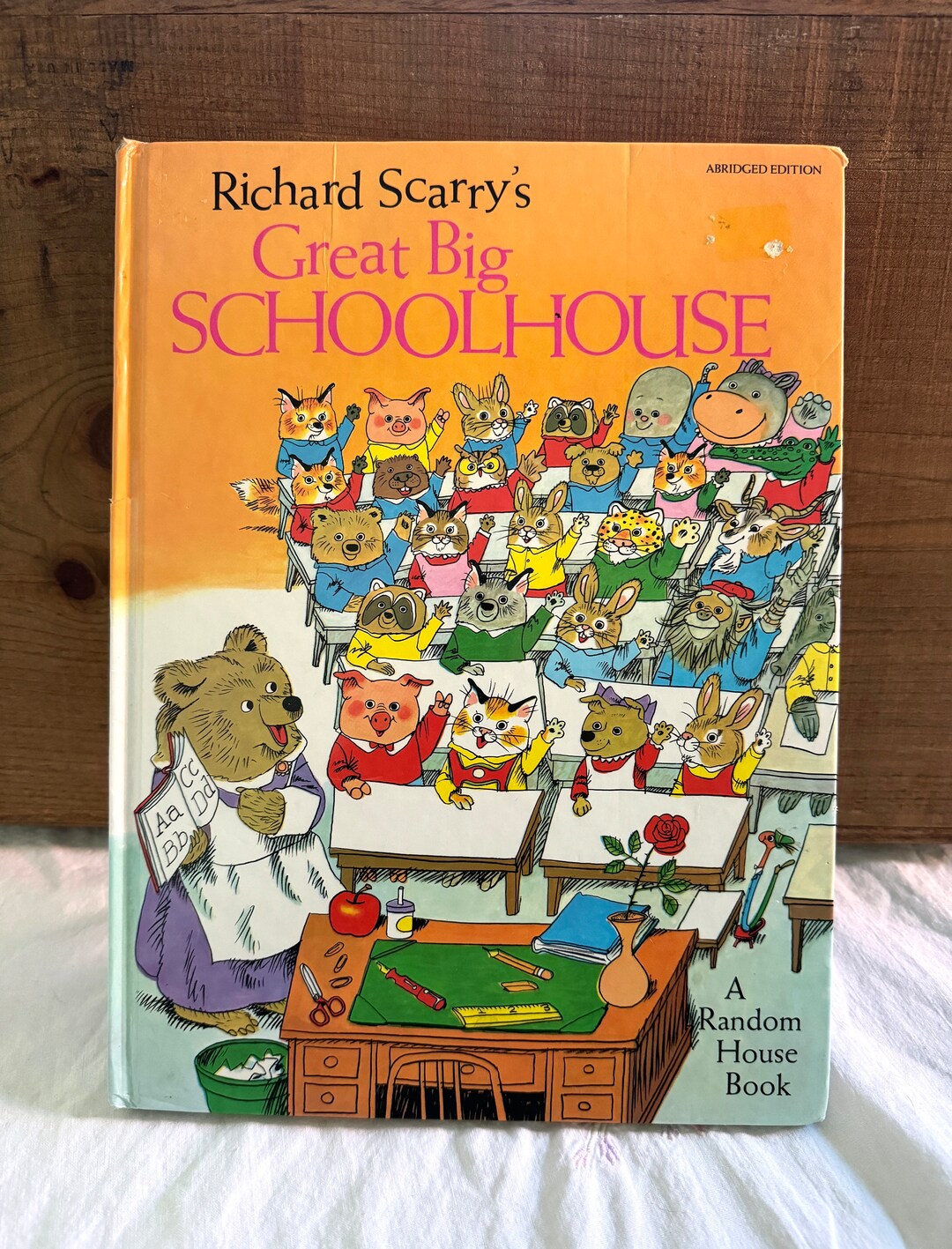 Richard Scarry's Great Big Schoolhouse - Etsy