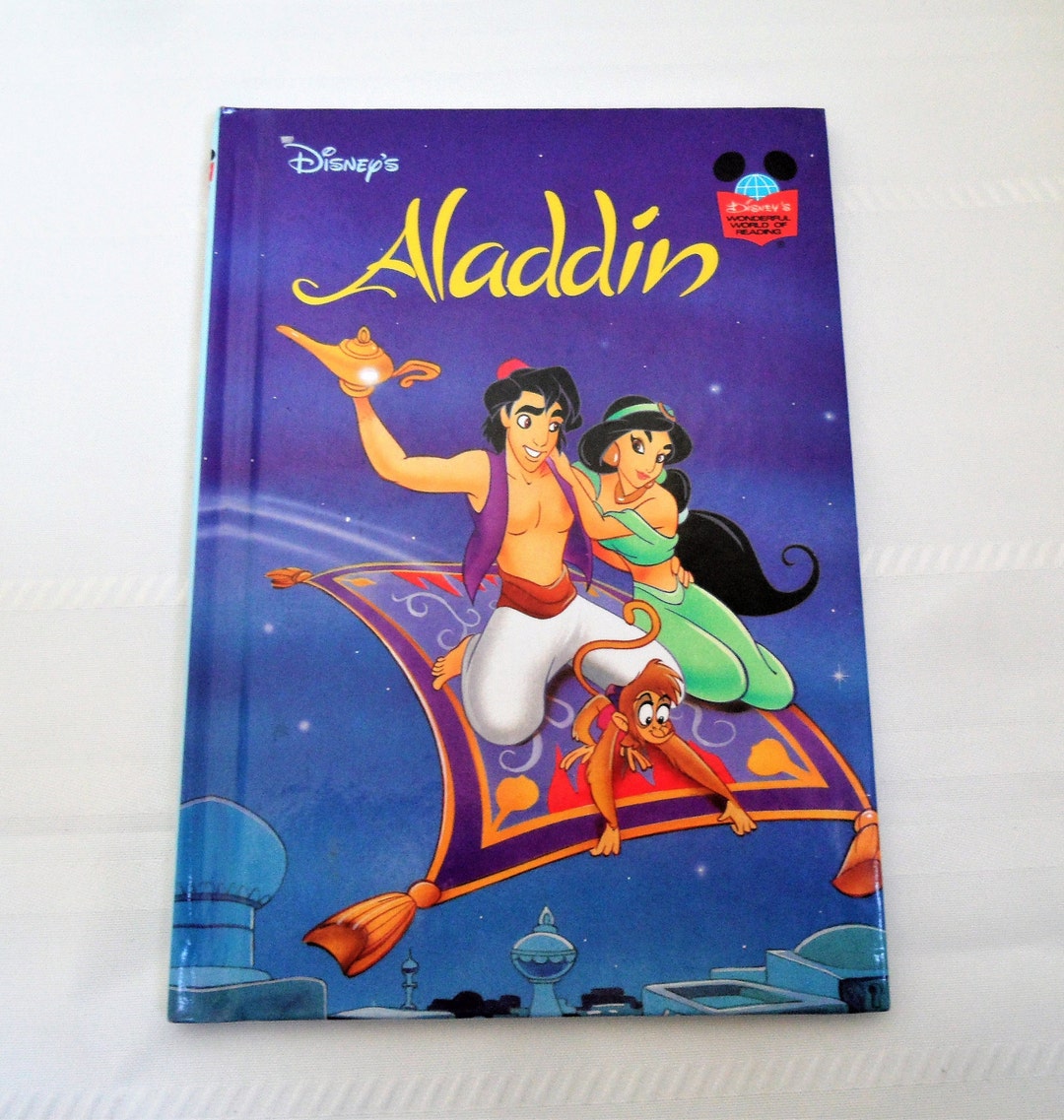 Aladdin Disney's Wonder World of Reading 1993 - Etsy