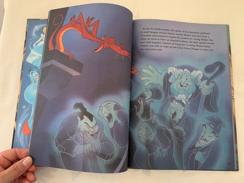 Disneys Mulan Classic Storybook Hardcover | Etsy