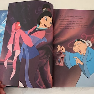 Disneys Mulan Classic Storybook Hardcover | Etsy