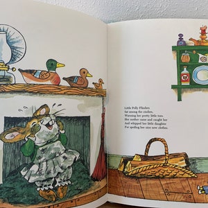 Richard Scarry's A Golden Book Mother Goose HB 1972 Illustrated Nursey ...