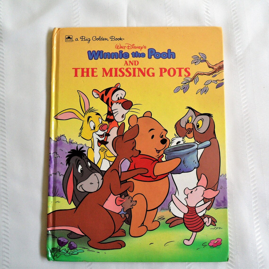 A Big Golden Book Walt Disney's Winnie the Pooh and the Missing Pots - Etsy