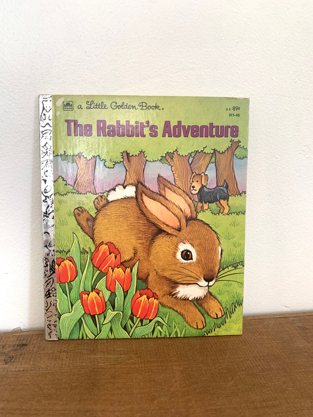 The Rabbit’s Adventure A Little Golden Book 1970s - Etsy