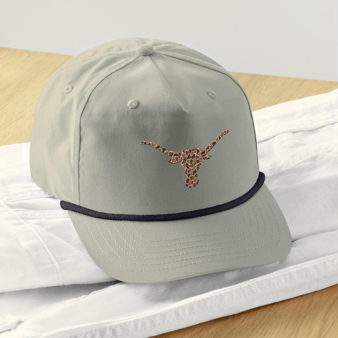 Duck Camo Longhorn Hat, Custom Rope Hat, Custom Texas Longhorn, Camo ...