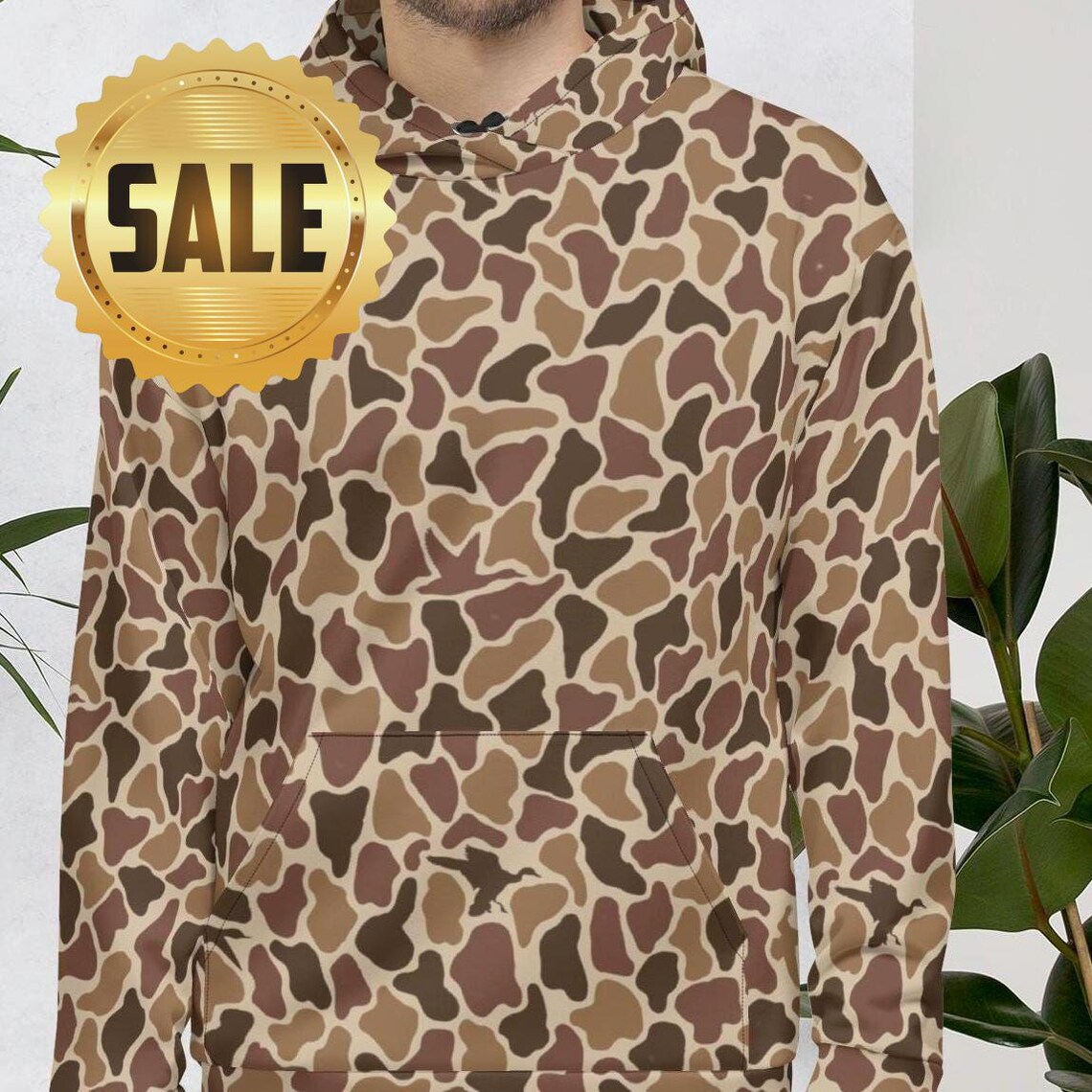 Duck Camo Hoodie, Custom Camo Hoodie,custom Duck Hunting Hoodie,camo ...