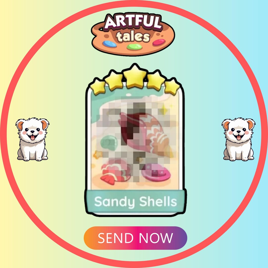 Sandy Shells 5 Star Set 14 - Etsy