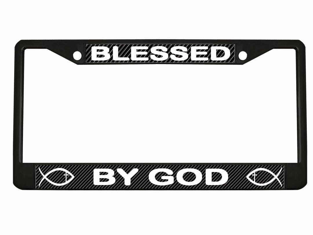 Christian License Plate Frames