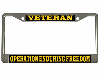 Operation Enduring Freedom - Veteran Challenge Coin - Etsy