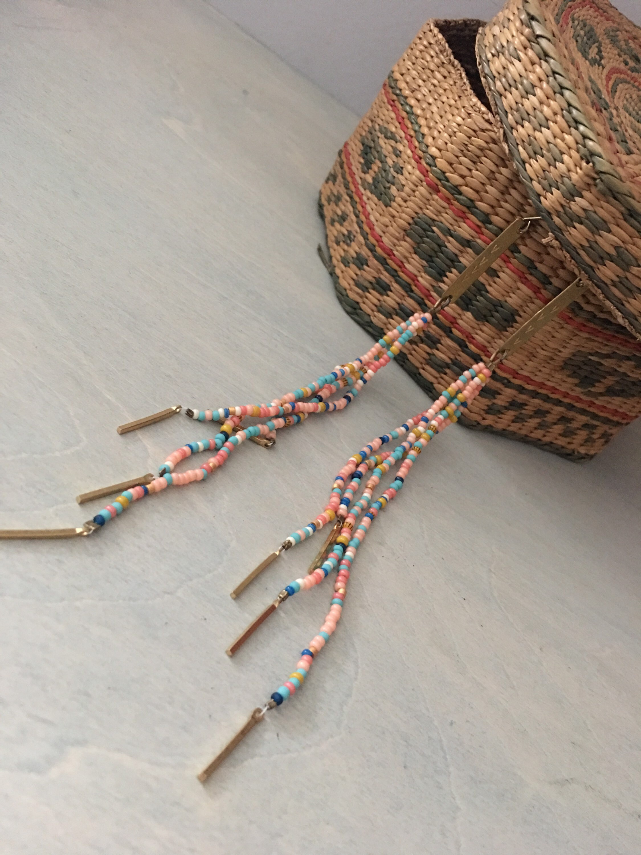 Rainbow Rain Earrings - Etsy