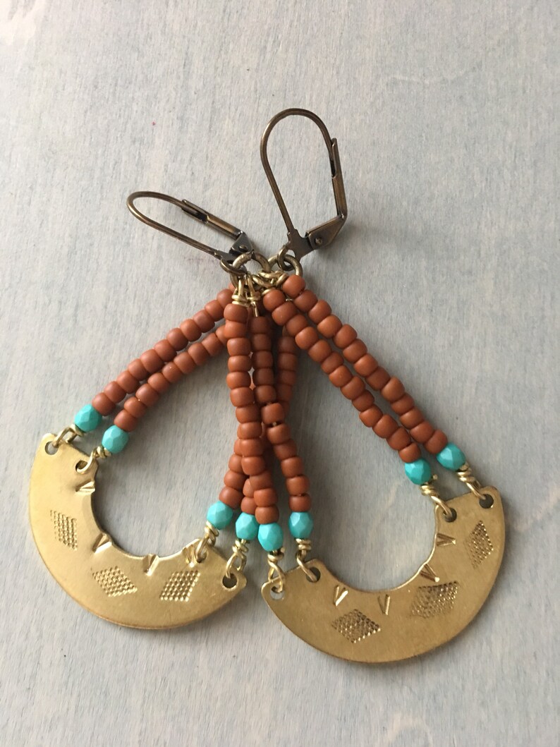 Santa Fe Moon in Rust - Etsy