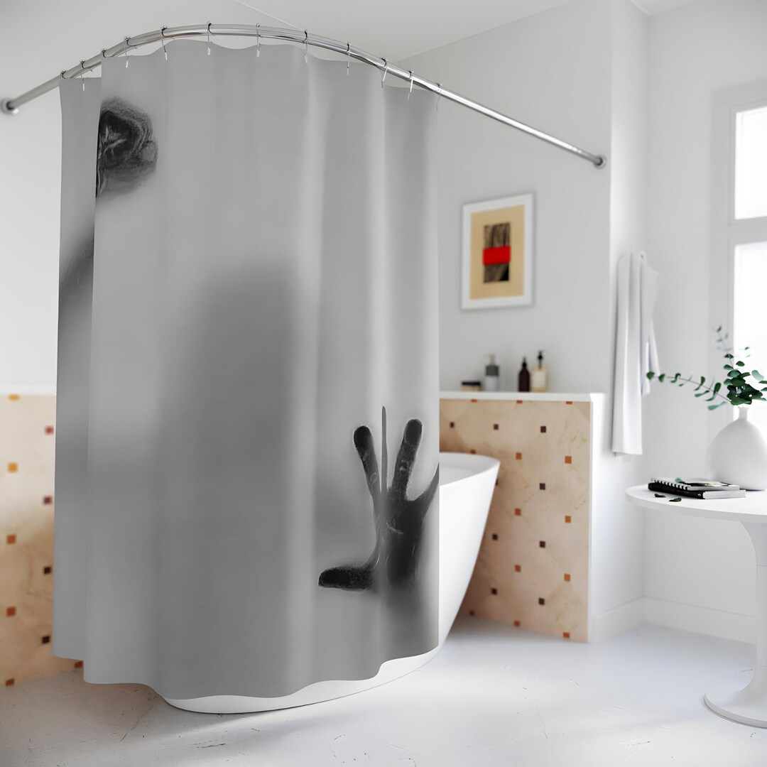 Psycho Shower Curtain Ultimate Horror-themed Bathroom Decor Iconic ...