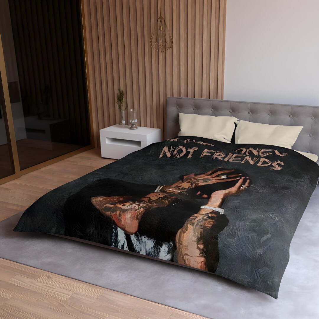 Hip Hop Bedding Set Stylish Bedroom Accent Cool Duvet Cover Modern Home ...