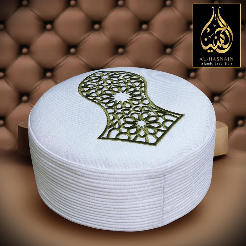 Islamic Hats Kufi Nalayn Design Cotton (hard) - Etsy