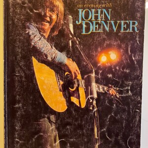 An Evening With John Denver 1975 Vintage Songbook Sheet Music - Etsy