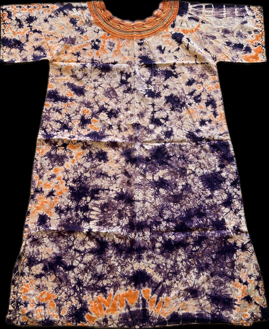 Vintage Tribal Hippie Handmade Kaftan Tie Dye Moo Moo One Size - Etsy