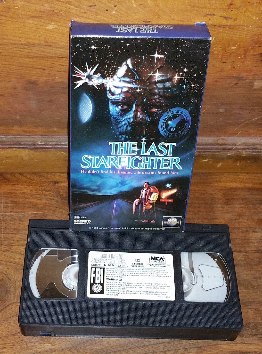 The Last Starfighter 1985 Vintage VHS Video Movie Cassette Tape - Etsy