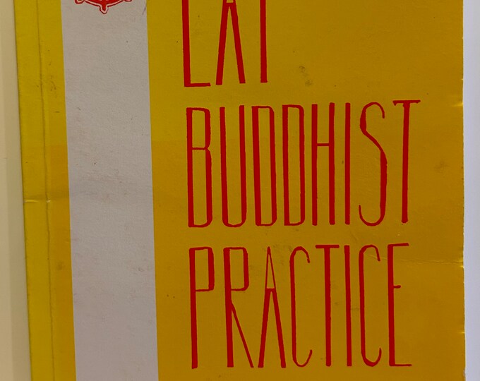 Lay Buddhist Practice - 1974 Vintage Paperback Book - Etsy