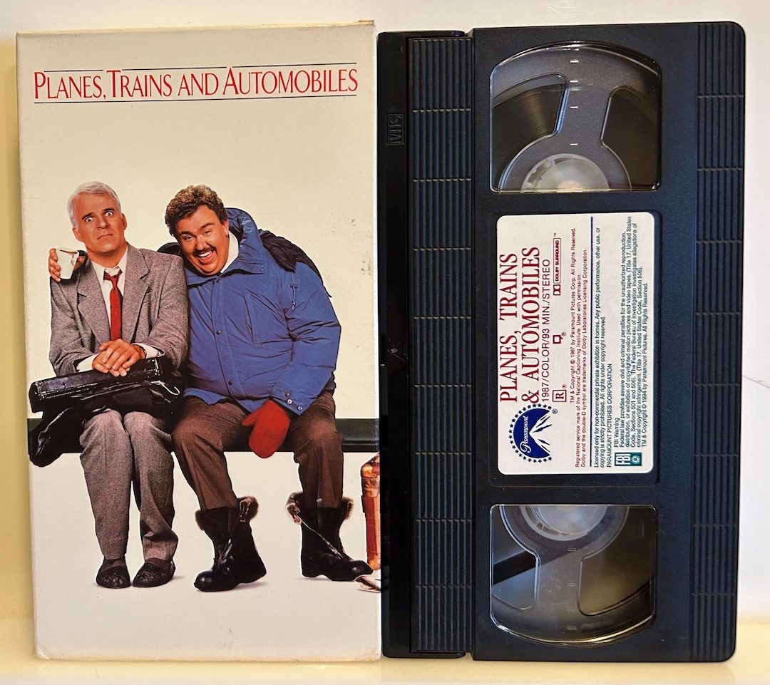 Planes Trains and Automobiles 1987 OG Vintage VHS Video Movie Cassette ...