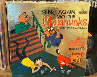 Chipmunks Record - Etsy