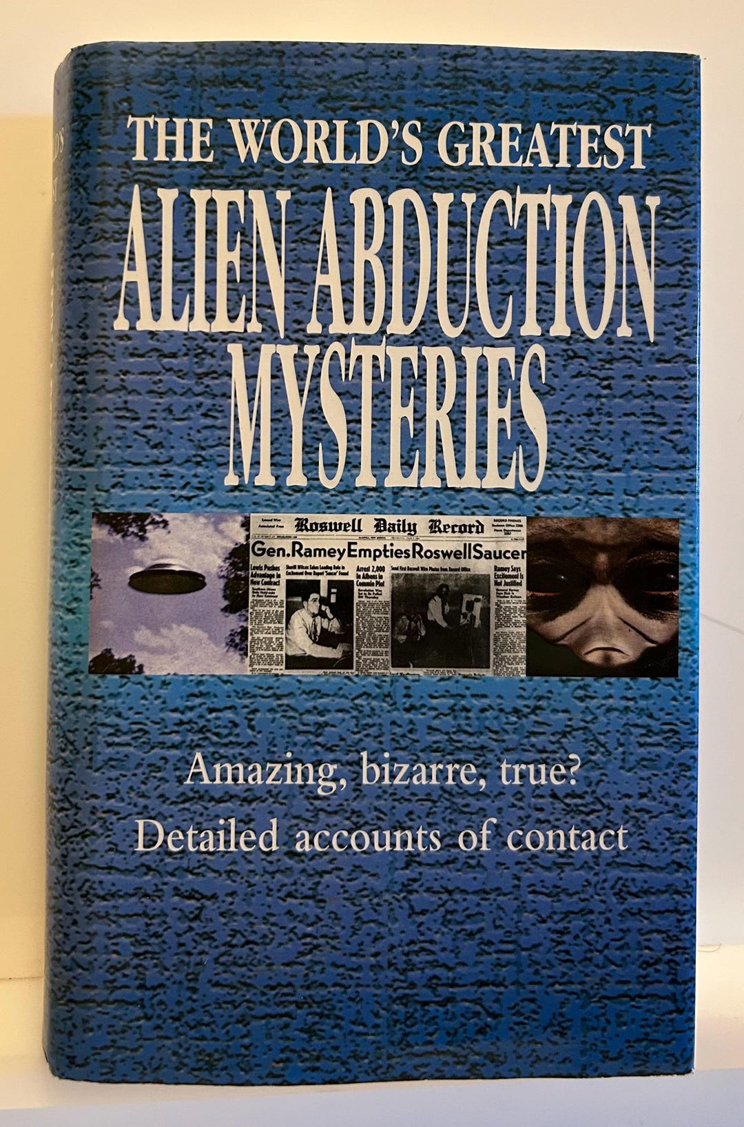 The World's Greatest Alien Abduction Mysteries - 2001 Vintage Hard ...