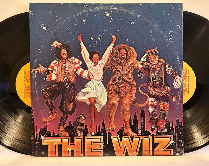 The Wiz - 1978 - Vintage Vinyl Motion Picture Soundtrack Record - Etsy