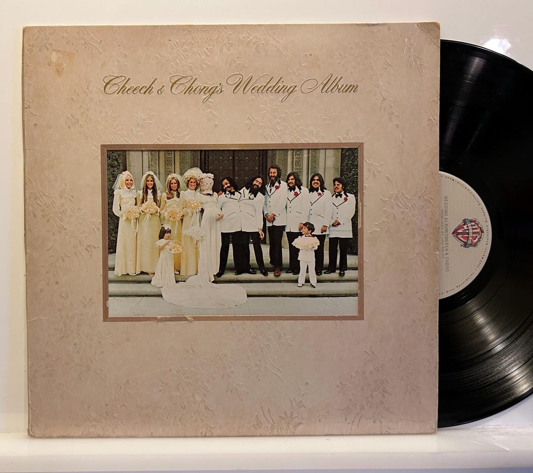 Cheech & Chong's Wedding Album 1974 OG Vintage Vinyl Record - Etsy