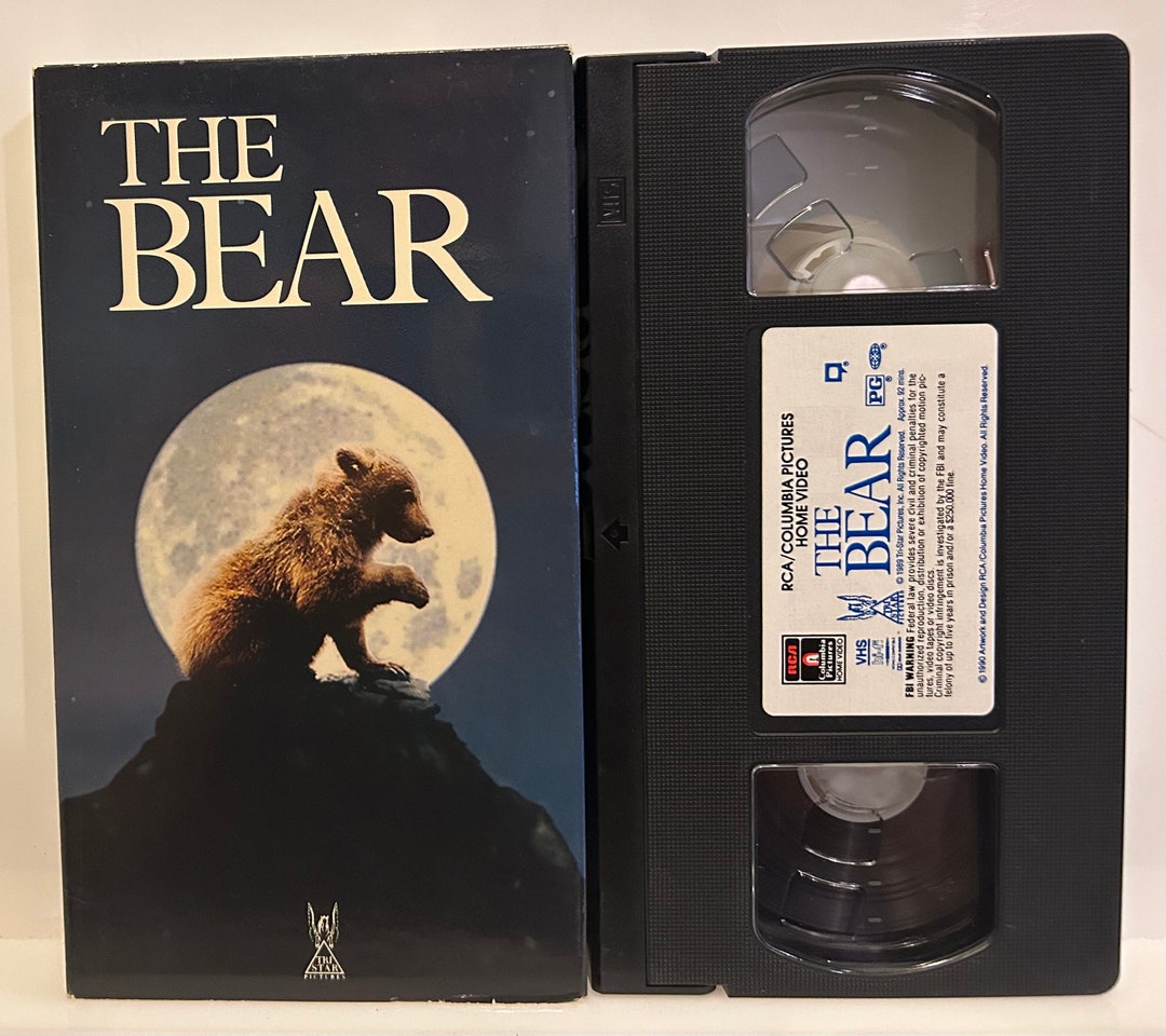 The Bear 1988 OG Vintage VHS Video Movie Cassette Tape - Etsy
