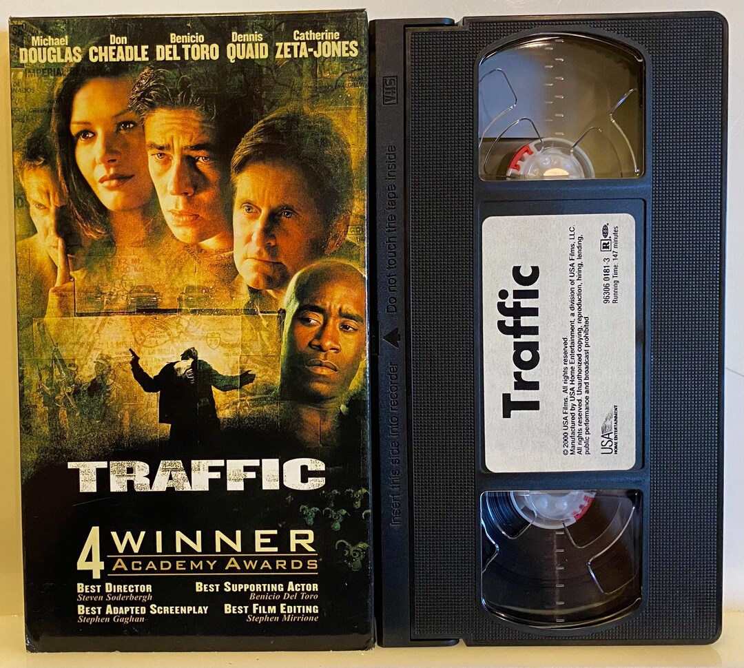 Traffic 2000 OG Vintage VHS Video Movie Cassette Tape douglas & Toro - Etsy