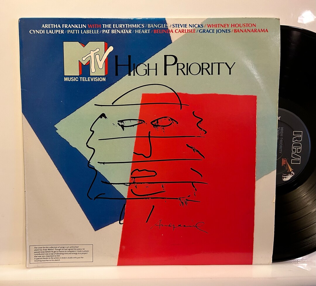 MTV High Priority - 1987 OG Vintage Vinyl Record (compilation) - Etsy