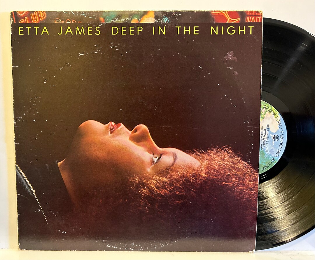 Etta James Deep in the Night 1978 Vintage Vinyl Record - Etsy