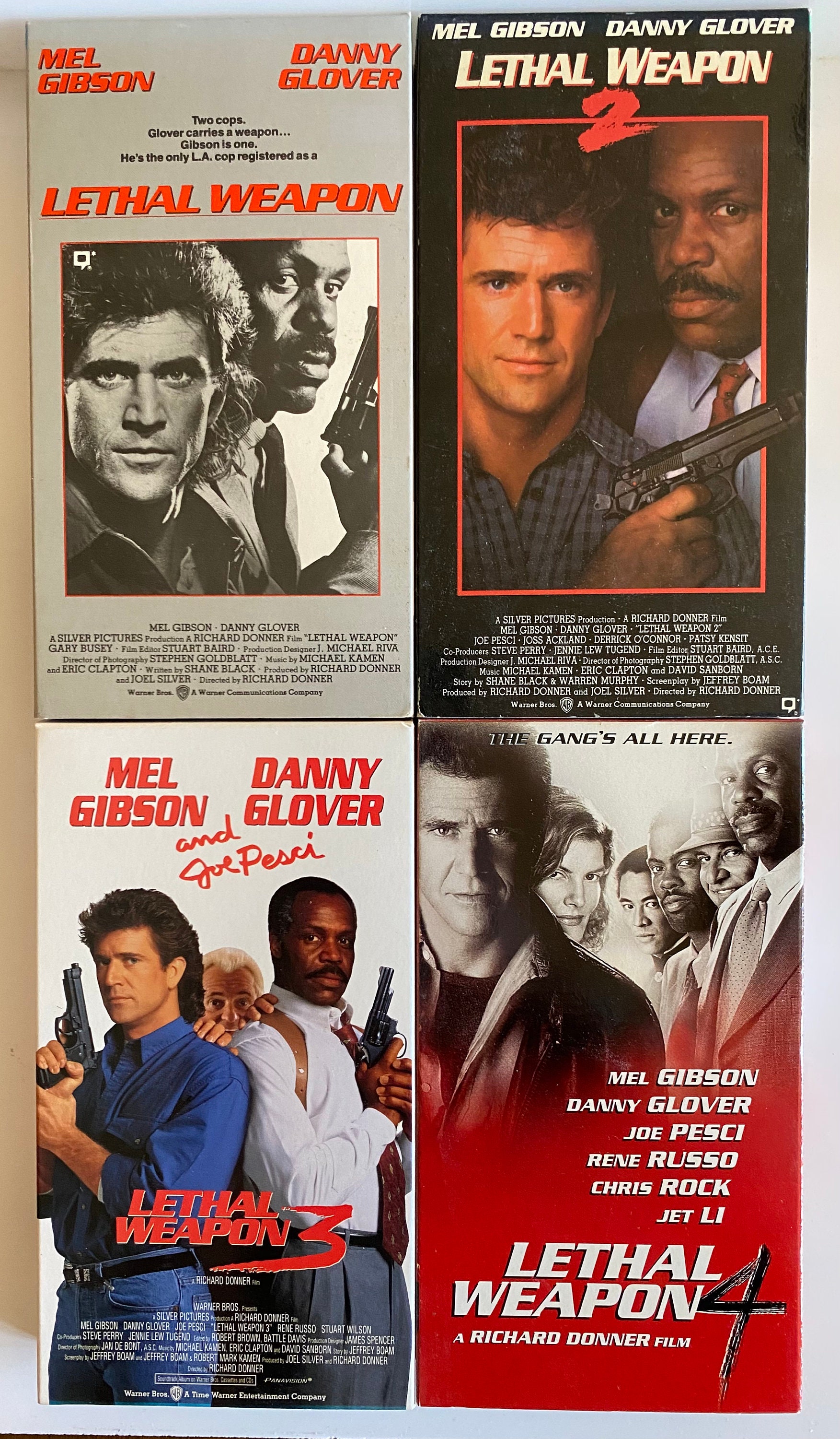 Lethal Weapon 4 Vhs