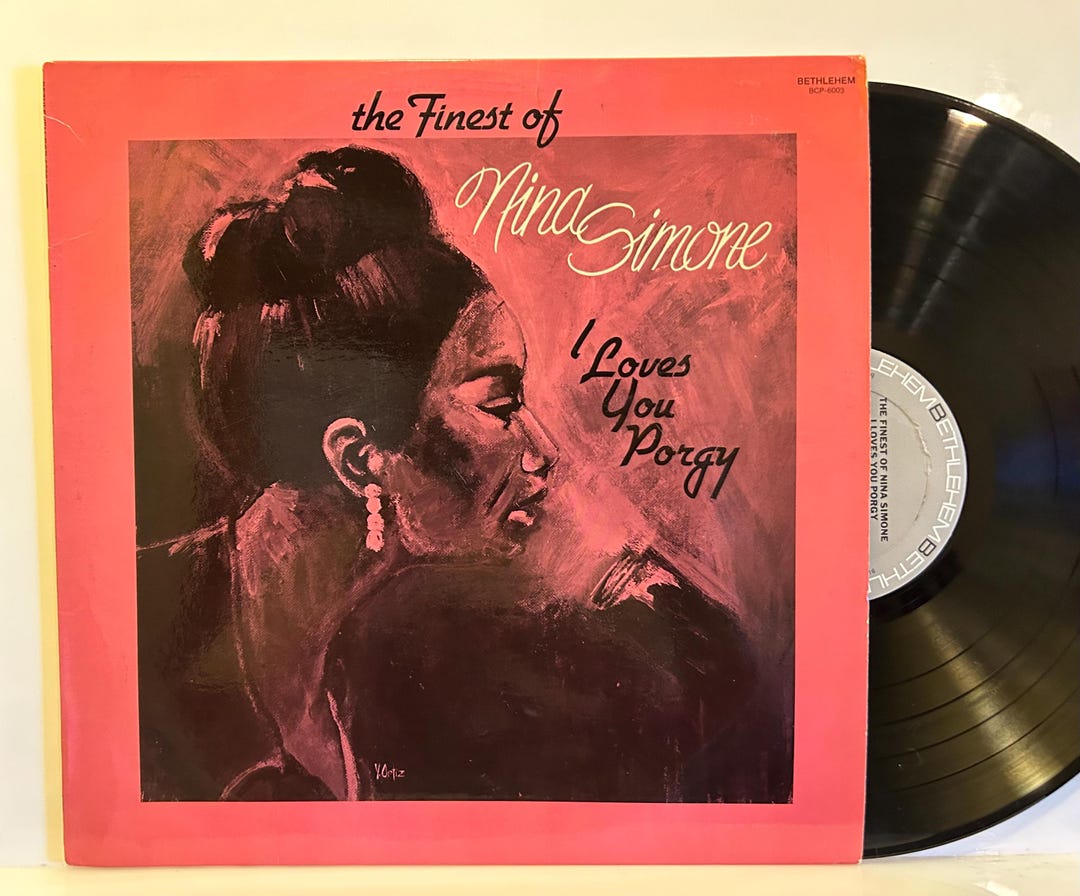 The Finest of Nina Simone - I Loves You Porgy 1975 OG Vintage Vinyl ...