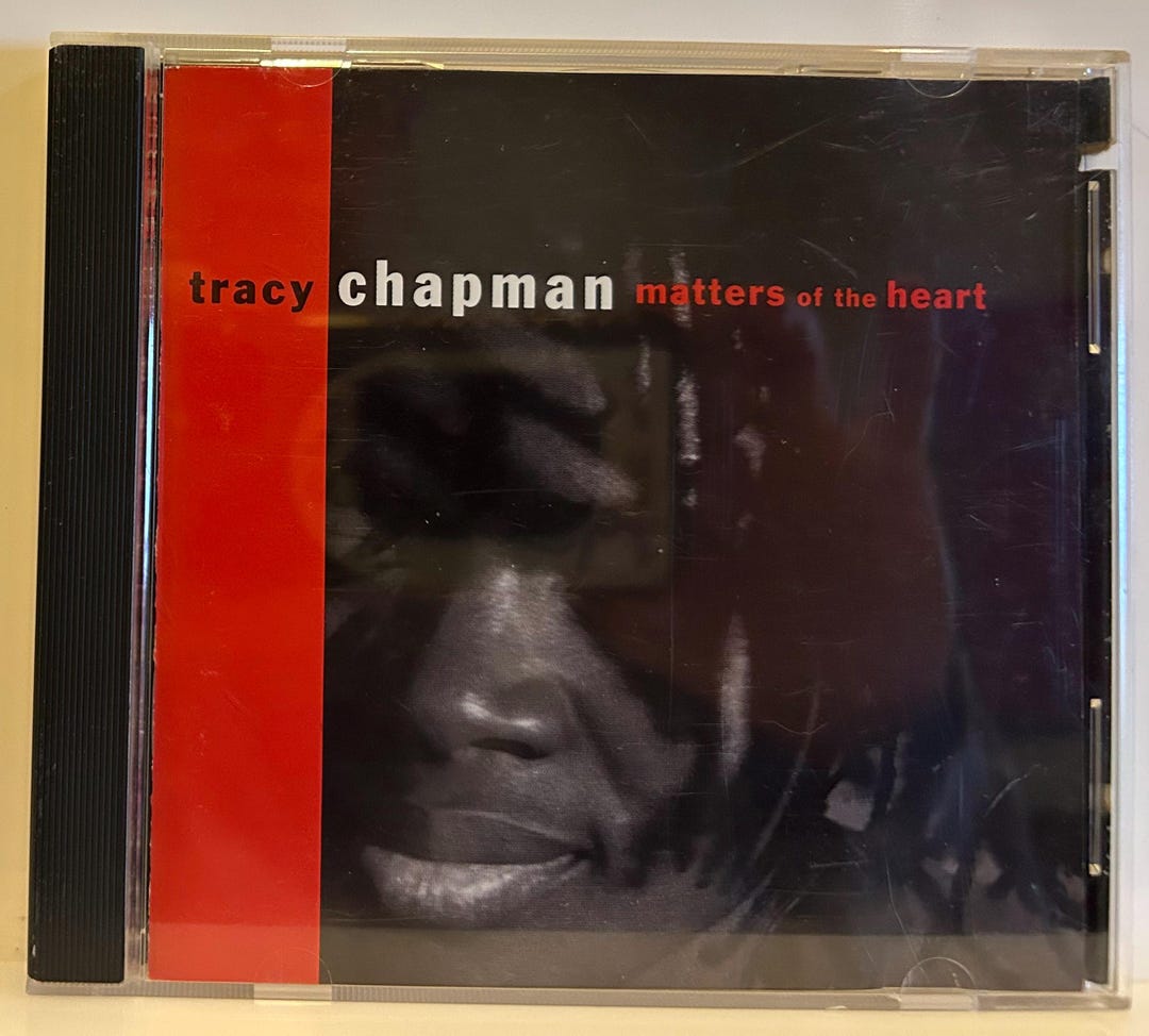 Tracy Chapman - Matters of the Heart - 1992 Vintage Music CD - Etsy