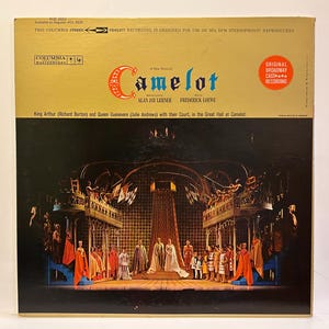 Camelot 1960 OG Vintage Vinyl Musical Soundtrack Record - Etsy