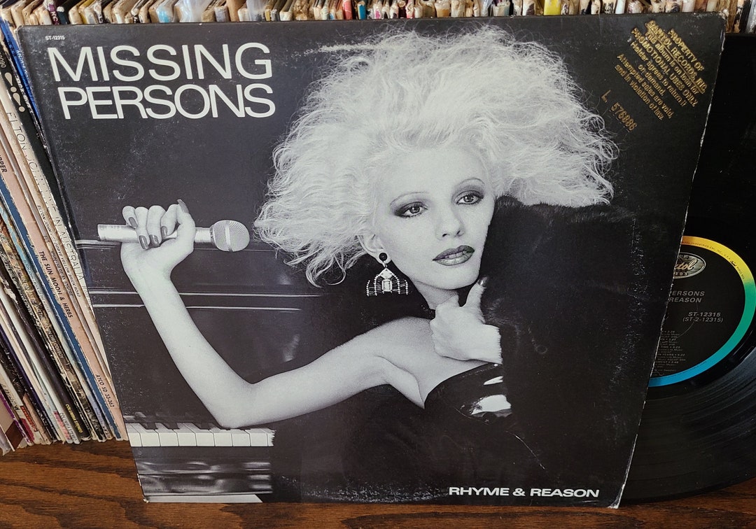 Missing Persons Rhyme & Reason 1984 Vintage Vinyl Record - Etsy