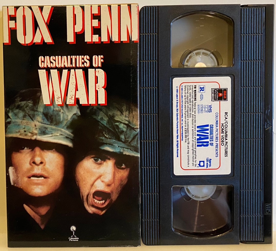 Casualties of War - 1989 Vintage VHS Video Movie Cassette Tape - Etsy