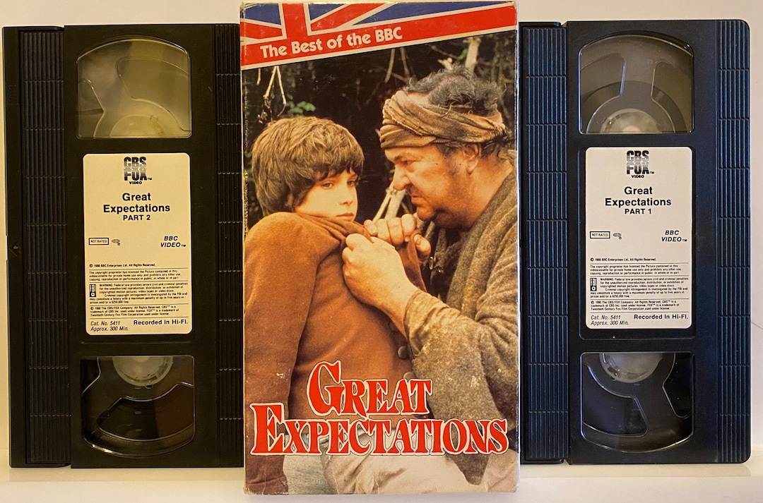 Great Expectations 1981 Vintage VHS Video Movie Cassette Tape Box Set - Etsy