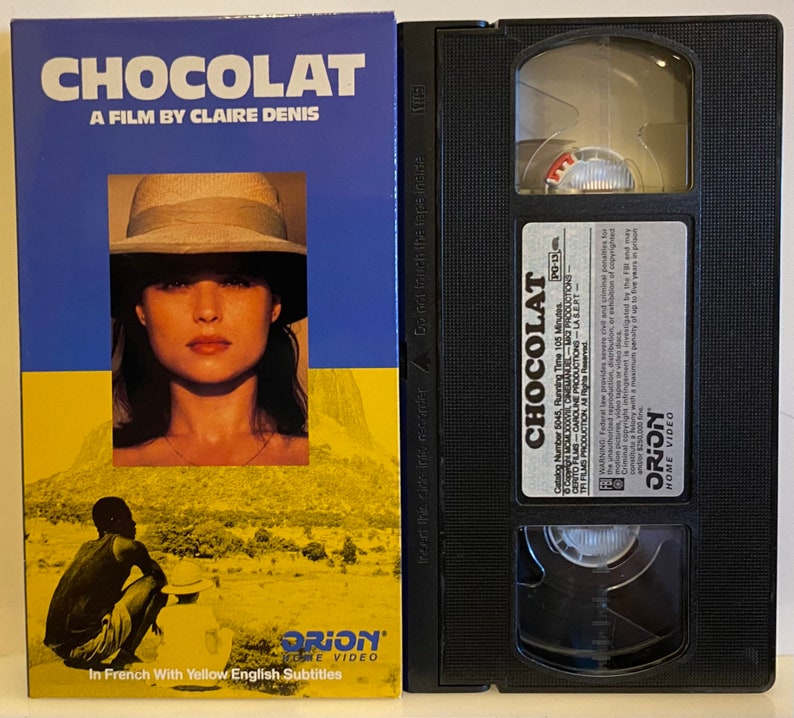 Chocolat 1988 Vintage VHS Video Movie Cassette Tape - Etsy