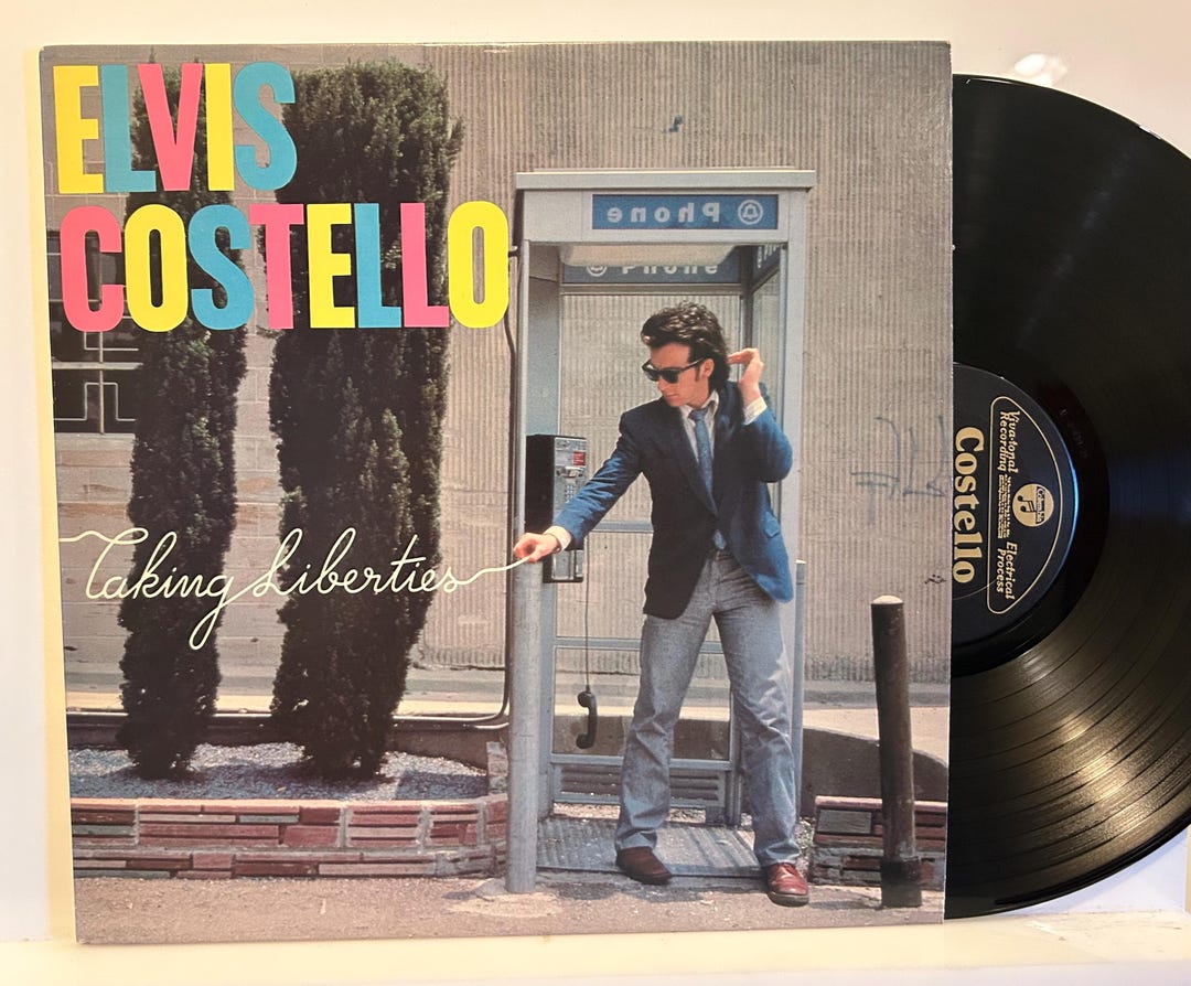 Elvis Costello and the Attractions - Taking Liberties - 1980 OG Vintage ...