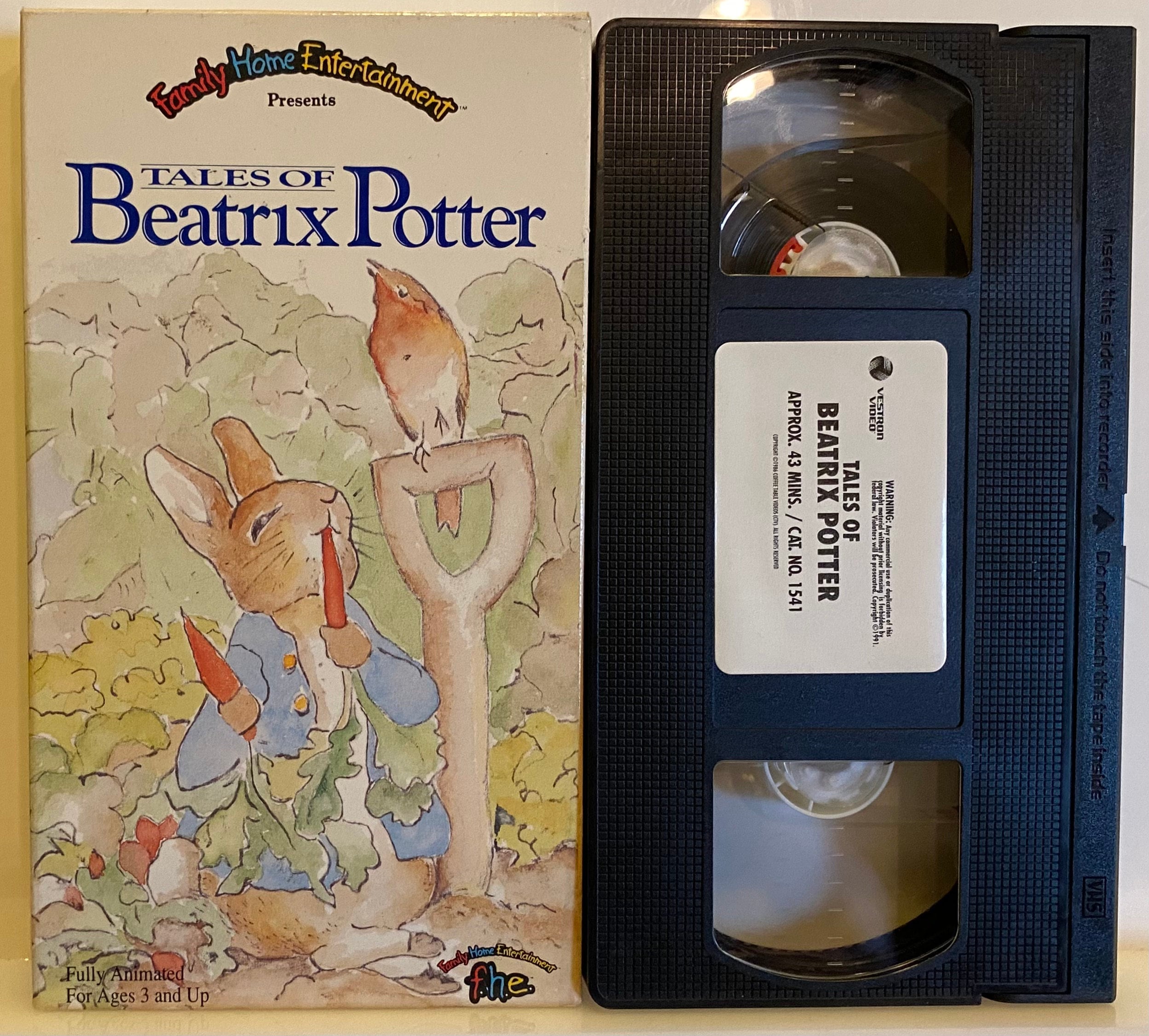 The Tale Of Peter Rabbit Vhs 1992