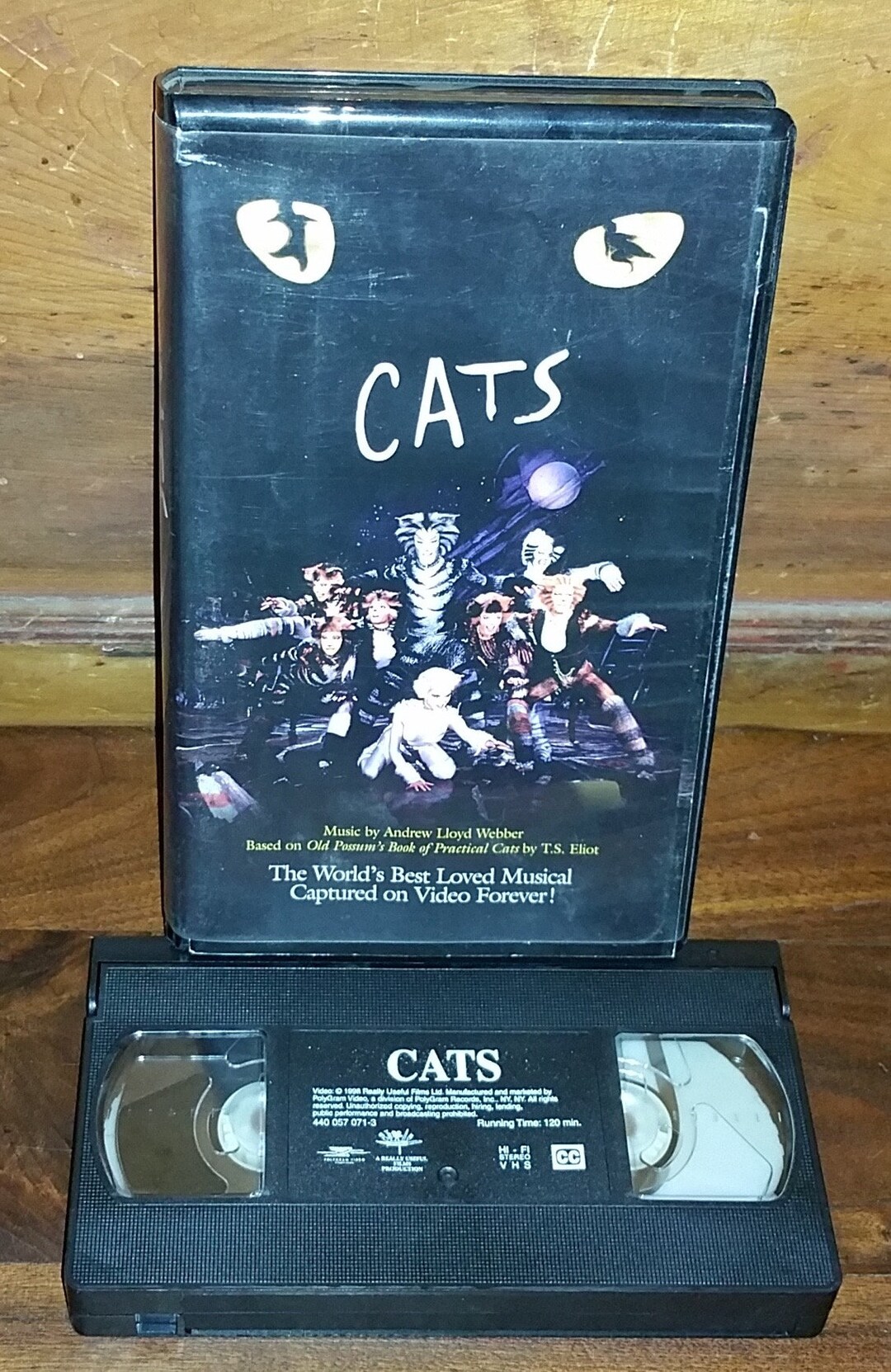 Cats 1998 Vintage Broadway Musical VHS Video Movie Cassette - Etsy