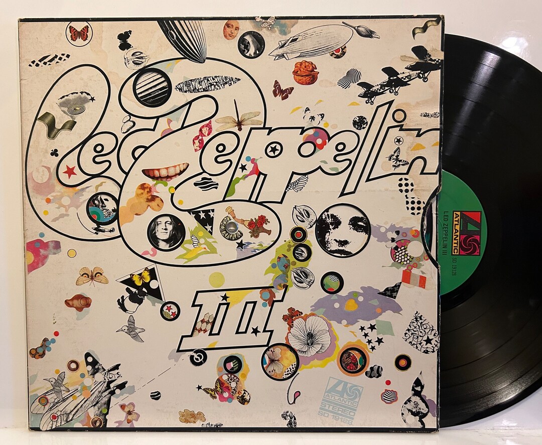Led Zeppelin III 1977 Vintage Vinyl Reissue Record - Etsy