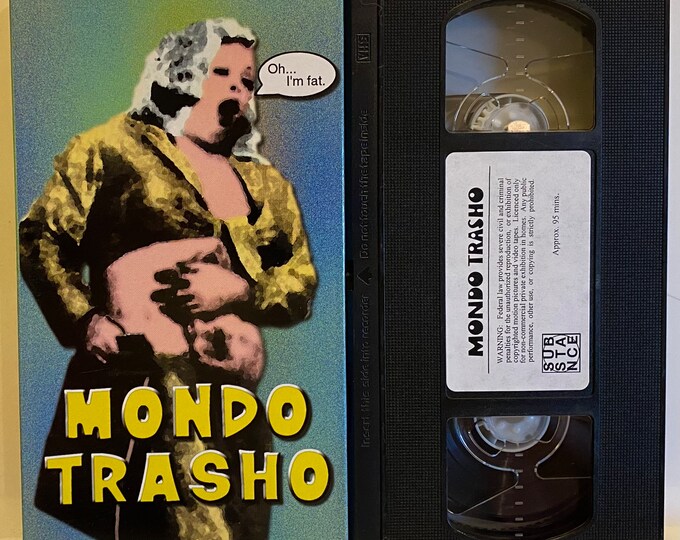 Mondo Trasho - 1969 Vintage VHS Video Movie Cassette Tape - Etsy