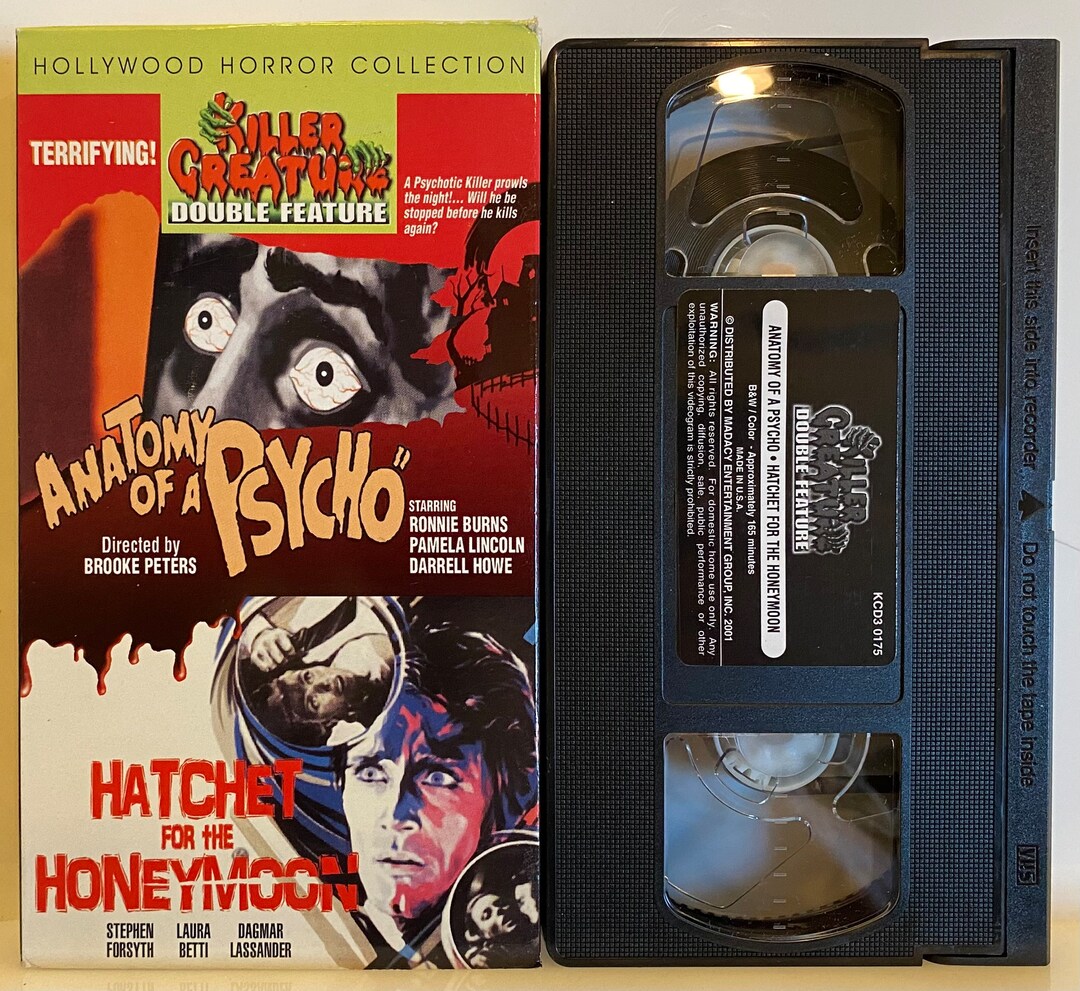 Hollywood Horror Collection Anatomy of a Psycho and Hatchet for the ...