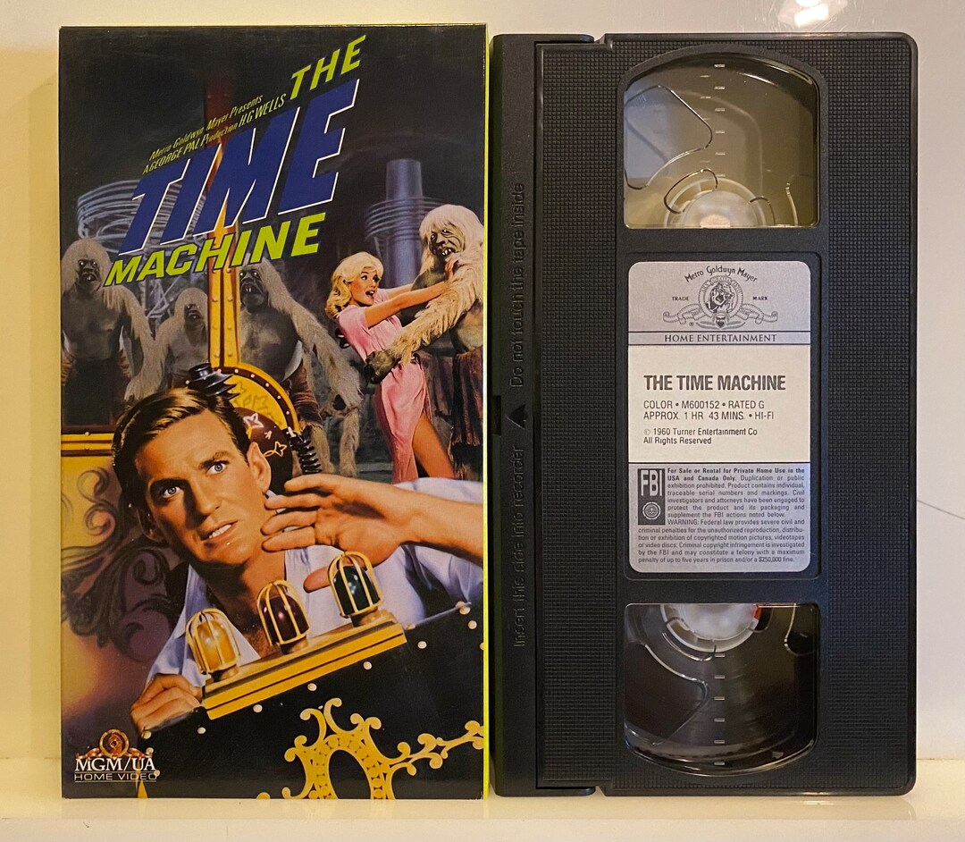 The Time Machine 1960 Vintage VHS Cassette Tape - Etsy