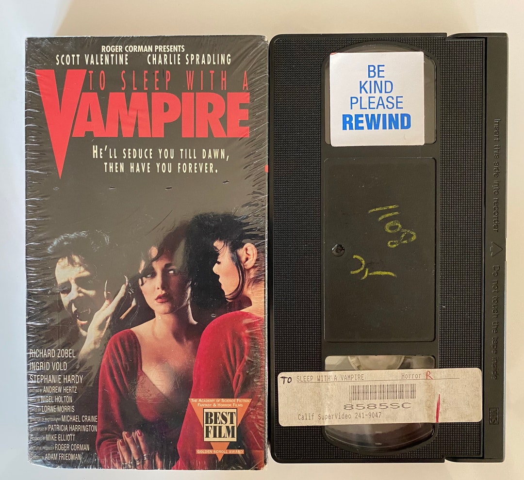 To Sleep With a Vampire 1992 Vintage VHS Movie Cassette Tape - Etsy Israel