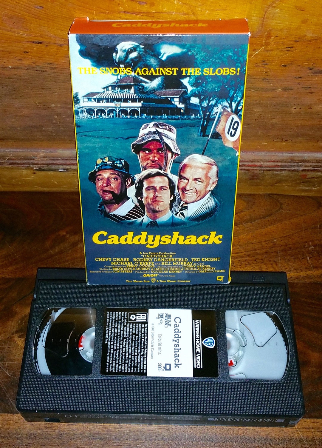 Caddyshack - 1980 Vintage VHS Video Movie Cassette Tape - Etsy