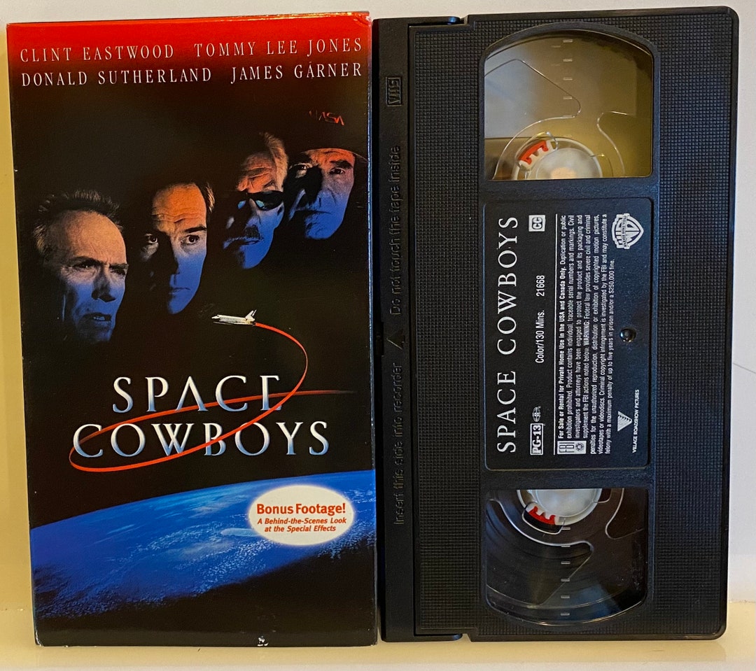 Space Cowboys 2000 Vintage VHS Video Movie Cassette Tape - Etsy