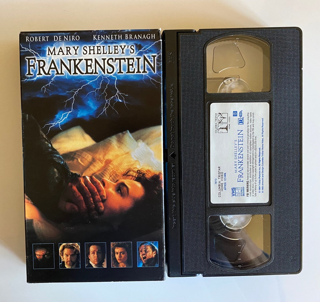 Frankenstein - 1994 OG Vintage VHS Video Movie Cassette Tape - Etsy
