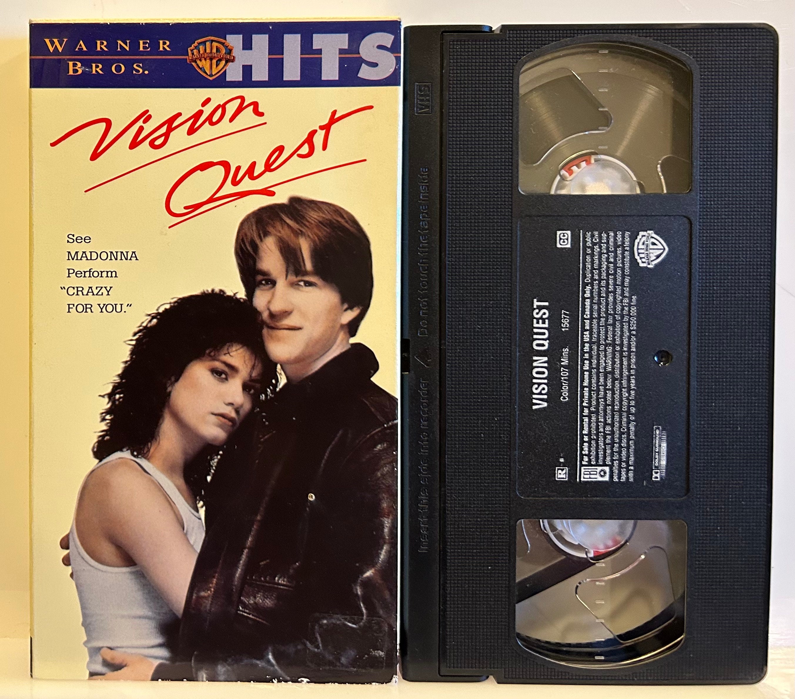 Vision Quest 1987 Vintage VHS Video Movie Cassette Tape - Etsy